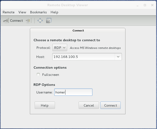 How To Open An Rdp Connection To Windows From Linux Using The Remote Desktop Utility For Gnome