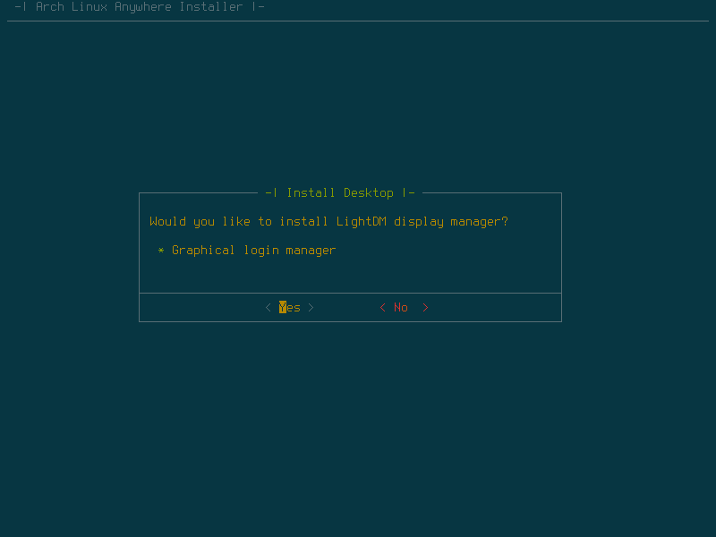 The Lightdm Display Manager Is Required For Our Purposes